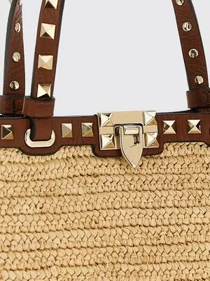 Valentino Garavani Raffia Tote Bag