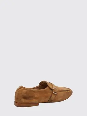 Marsèll Suede Loafers With Adjustable Strap - Brown