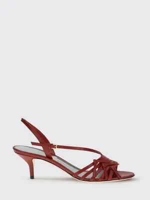 Valentino Garavani Nodine Leather Sandals - Red
