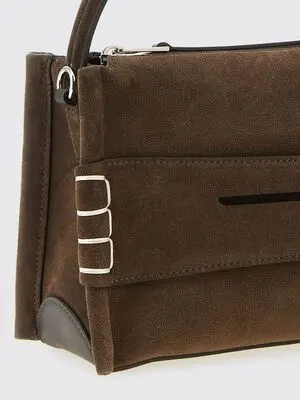 JW Anderson Loafer Suede Bag - Brown