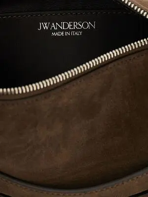 JW Anderson Loafer Suede Bag - Brown