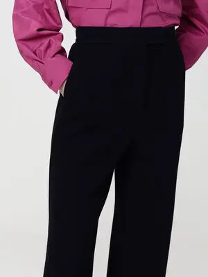 Max Mara Tailored Wide Leg Trousers - Blue