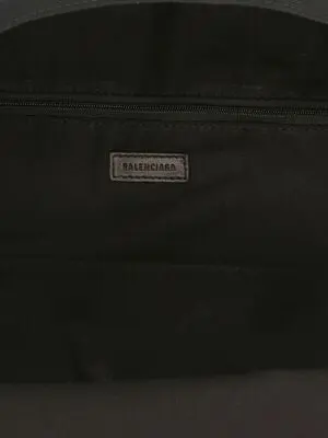 Balenciaga Explorer Recycled Nylon Backpack - Black