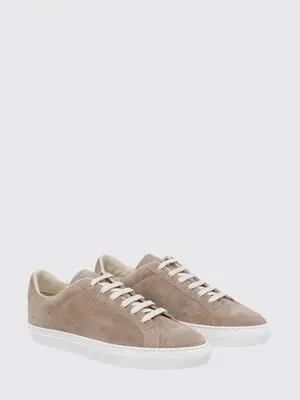 COMMON PROJECTS Suede Lace-up Sneakers - Beige