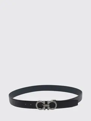 FERRAGAMO Leather Belt - Blue