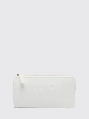 Liu Jo Saffiano Faux Leather Wallet - White