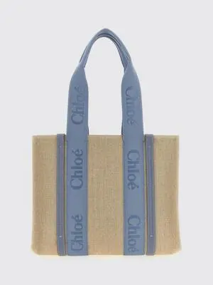 Chloé Canvas Tote Bag - Blue
