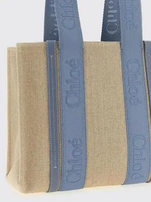 Chloé Canvas Tote Bag - Blue
