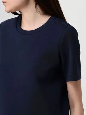 Max Mara Cotton Blend Crewneck T-shirt