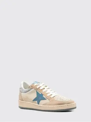 GOLDEN GOOSE Ball Star Leather Sneakers - White