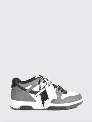 Off-White Out Of Office Leather Sneakers - Grey