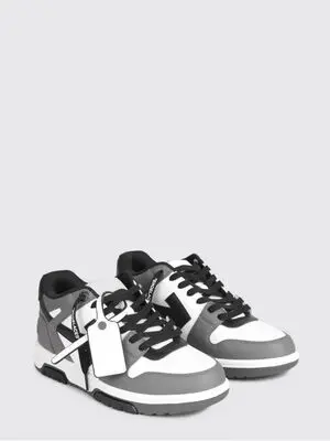 Off-White Out Of Office Leather Sneakers - Grey