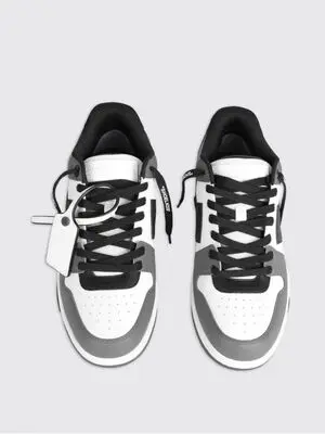 Off-White Out Of Office Leather Sneakers - Grey