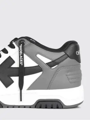 Off-White Out Of Office Leather Sneakers - Grey