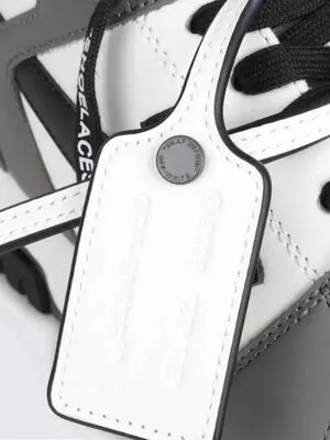 Off-White Out Of Office Leather Sneakers - Grey