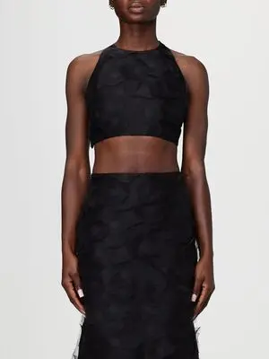 Max Mara Fumetto Silk Crop Top