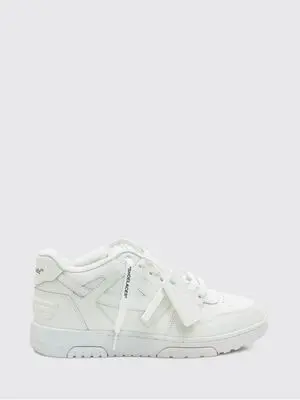 Off-white Lace Up Sneakers For Men