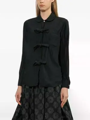 Comme Des Garçons Peter Pan Collar Shirt