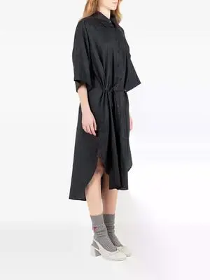 SOCIETE ANONYME Button-front Midi Shirt Dress