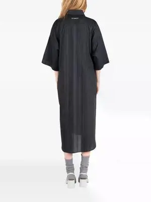 SOCIETE ANONYME Button-front Midi Shirt Dress