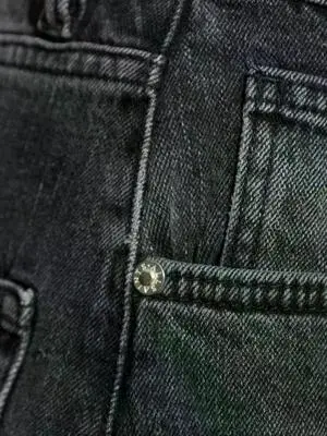 ALLSAINTS Payton Frayed Jeans - Black