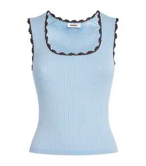 Sandro Textured Camis Tanks For Women