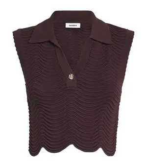 Sandro Button Up Camis Tanks For Women