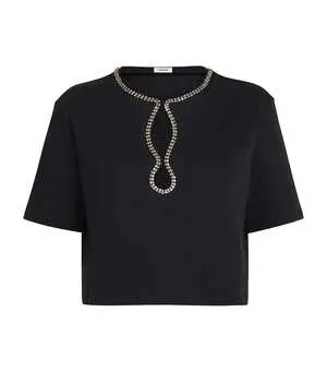 Sandro Embellished T-shirts For Women
