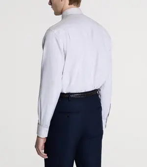 Dunhill Cotton Micro-check Shirt