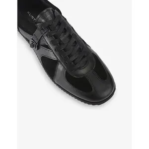 Kurt Geiger Eldon Leather And Suede Trainers