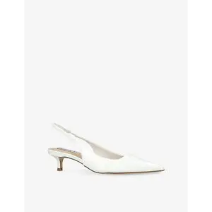 Steve Madden Kittie Faux-leather Slingback Pumps