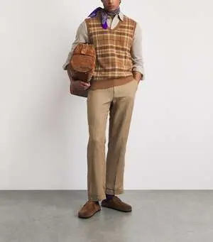 Polo Ralph Lauren Cashmere Check Sweater Vest