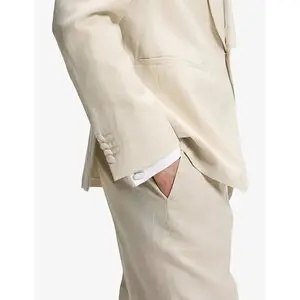BOSS Brand-engraved Brass Cufflinks