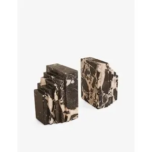 SOHO HOME Lola Marble Bookends 14cm
