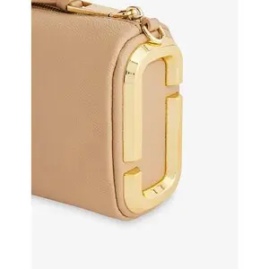 Marc Jacobs Snapshot Leather Shoulder Bag - Camel