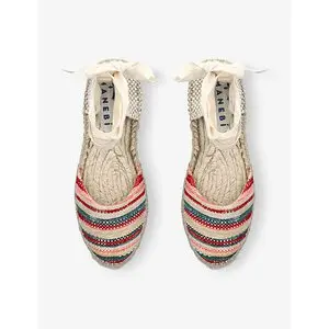 Manebí Hamptons Raffia Espadrilles - Mult/other