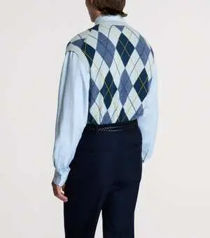Dunhill Cashmere Argyle Vest
