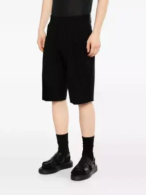 QASIMI Pleated Tailored Shorts
