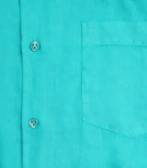 Vilebrequin Linen Caroubis Shirt - Green