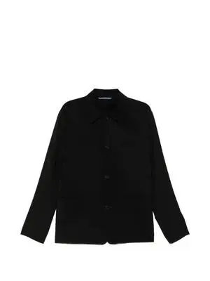 Paul Smith Wool Button Jacket - Black