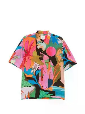 Paul Smith Floral Shirt - Pink