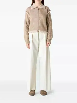 Guest In Residence Collared Zip Jacket