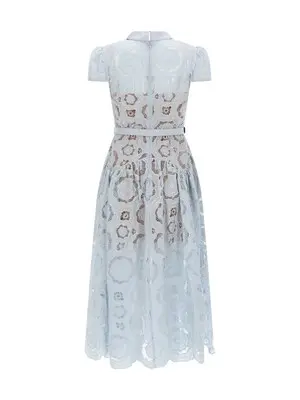 SELF-PORTRAIT Lace Midi Dress