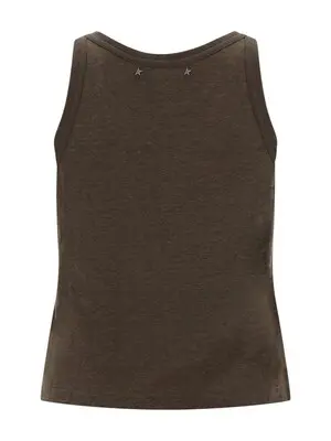 GOLDEN GOOSE Linen Camisole