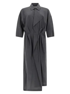 LEMAIRE Asymmetrical Dress - Grey
