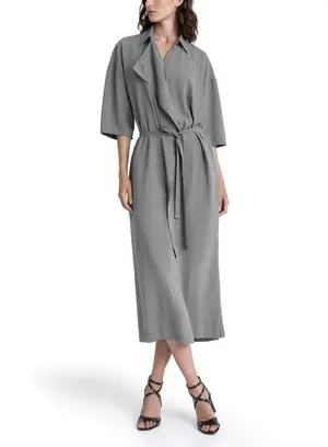 LEMAIRE Asymmetrical Dress - Grey