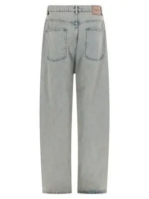 Drole De Monsieur Baggy Fit Jeans - Grey