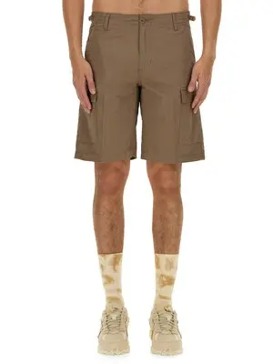 Carhartt Work In Progress Cotton Bermuda Shorts