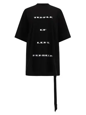 Rick Owens Jumbo Ss T-shirt - Black