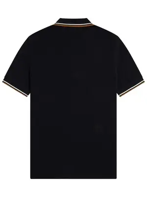 Fred Perry Polo With Logo - Black